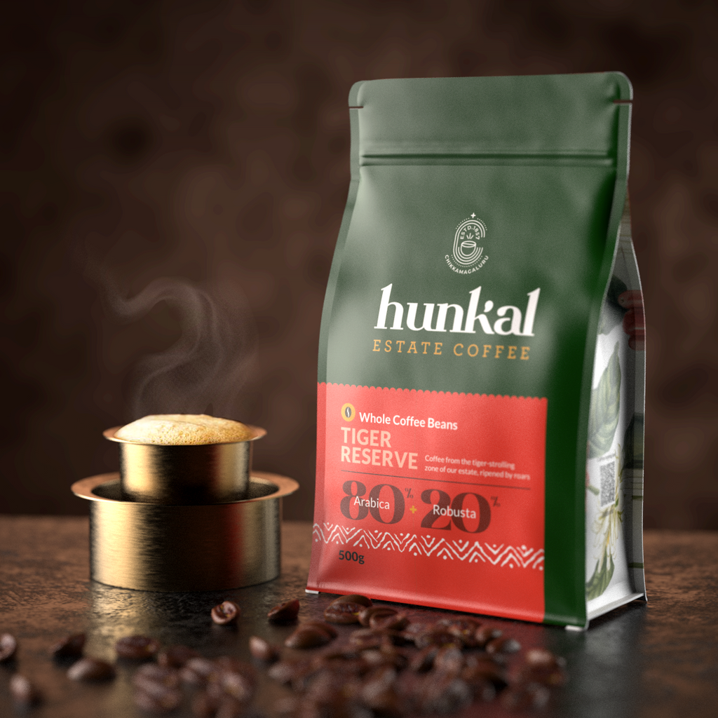 Tiger Reserve Coffee Beans – Hunkal Estate Coffee