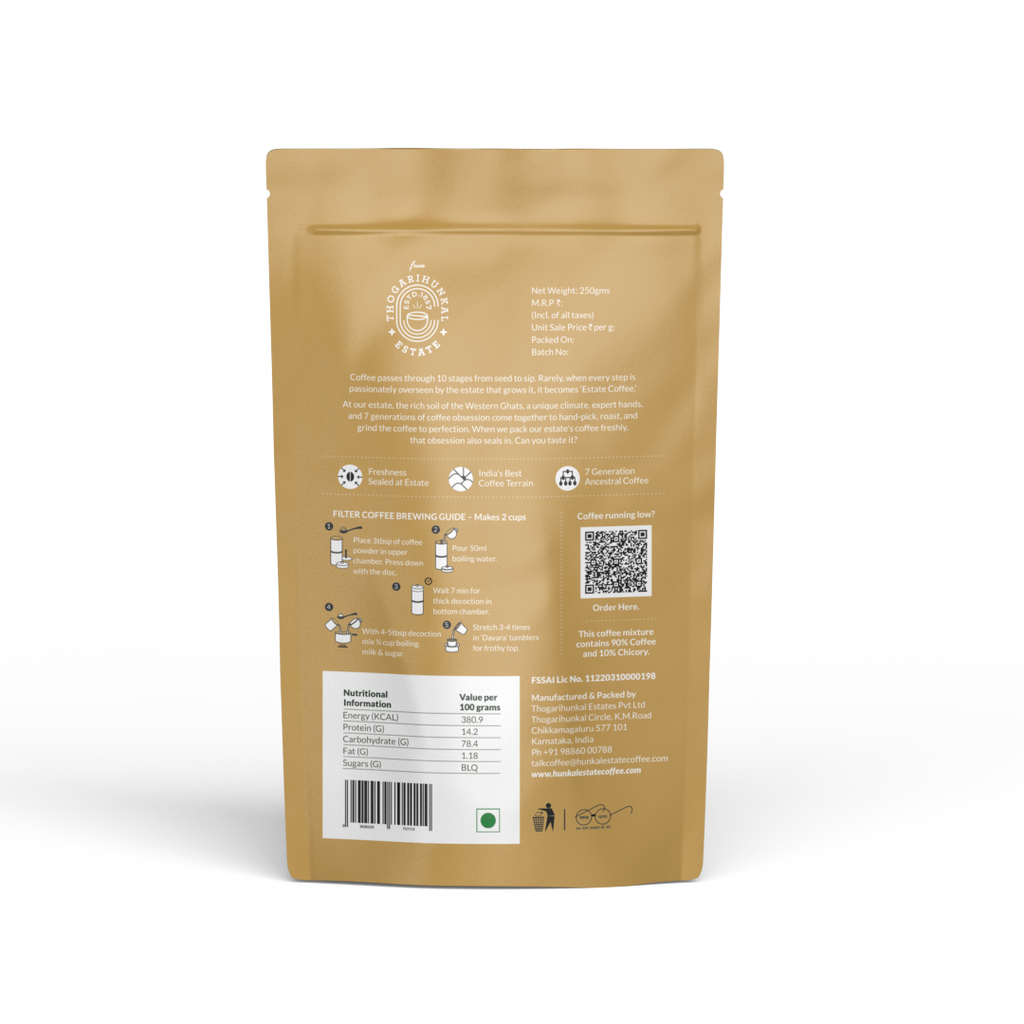 Filter Coffee Mild – Hunkal Estate Coffee