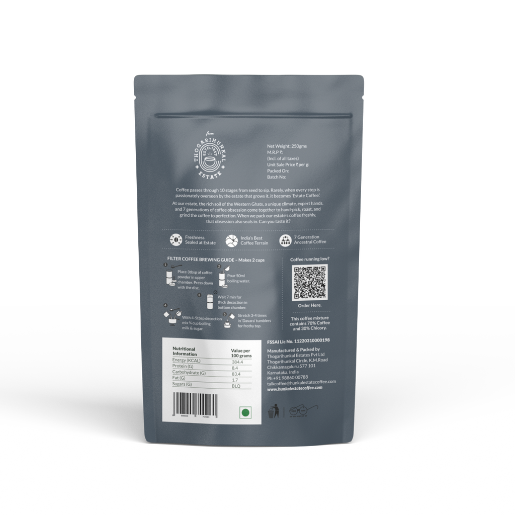 Filter Coffee Strong – Hunkal Estate Coffee