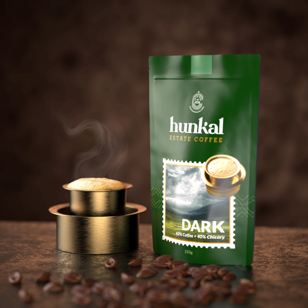 Filter Coffee Dark – Hunkal Estate Coffee