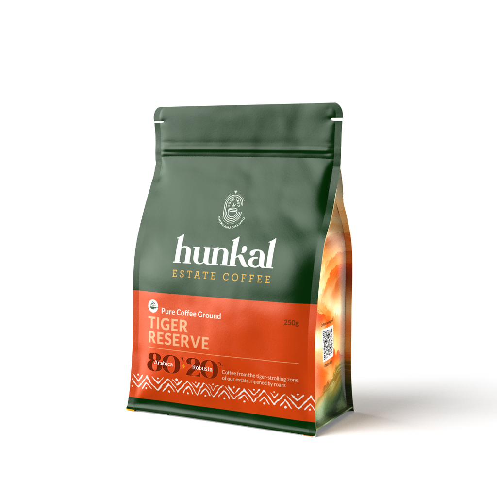 Tiger Reserve - Pure ground coffee (Prev. Morning Brew) – Hunkal Estate ...